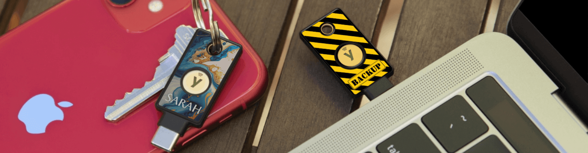 YubiKey Covers – Individuelle & Vorgefertigte Designs für Deinen YubiKey