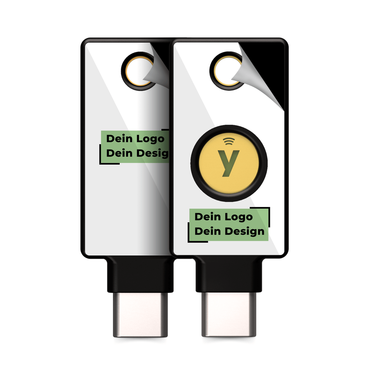 Personalized Cover for YubiKey USB-C - Design and Protect Yourself