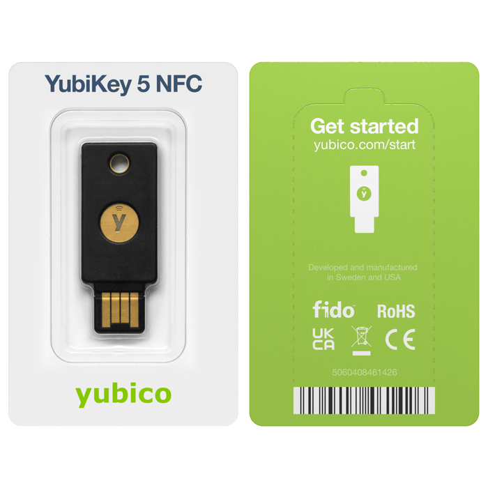 YubiKey 5 NFC – Sicherheit per Touch