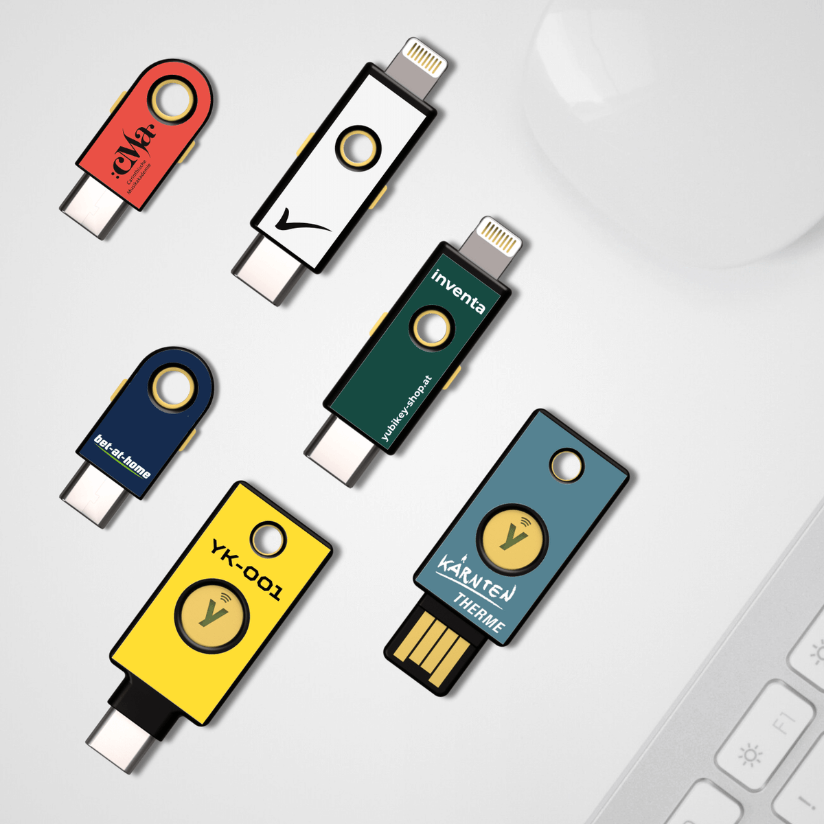 Individuelle YubiKey Covers – Gestalte deinen YubiKey einzigartig ...